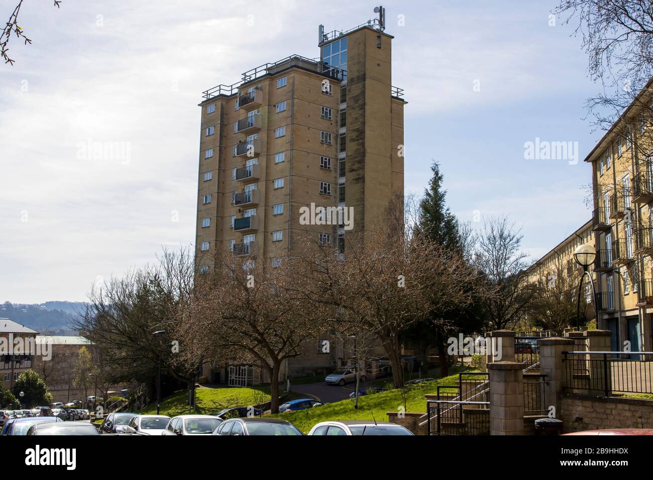 Berkeley House in Snow Hill - the city's only tower block, Bath ...