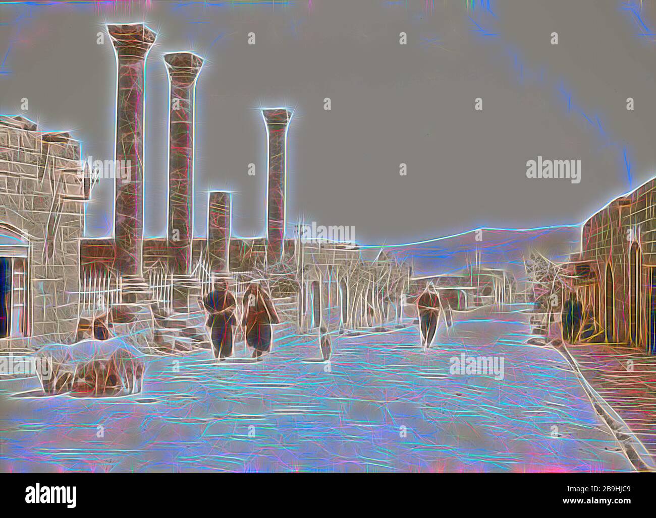 Jebel el-Druze & Hauran. Shahbah (ancient Philippopolis founded by ...