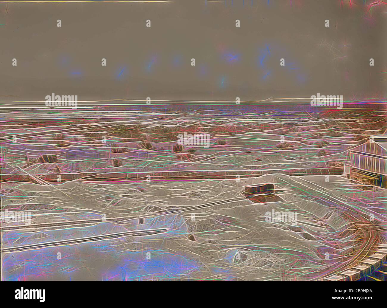 Dead Sea album prepared for the Palestine Potash Ltd. Panorama in two ...