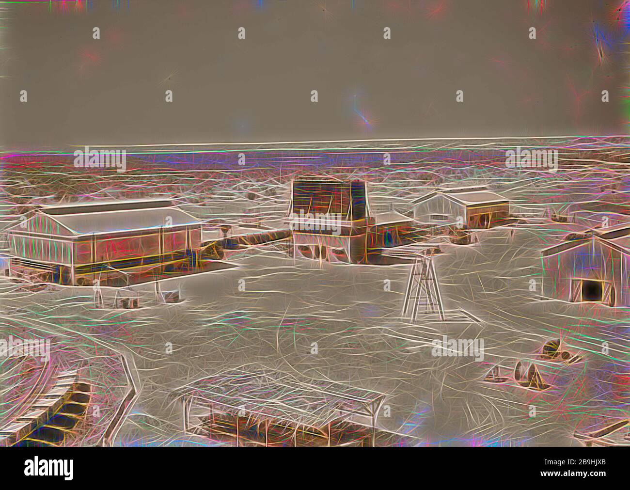 Dead Sea album prepared for the Palestine Potash Ltd. Panorama in two ...