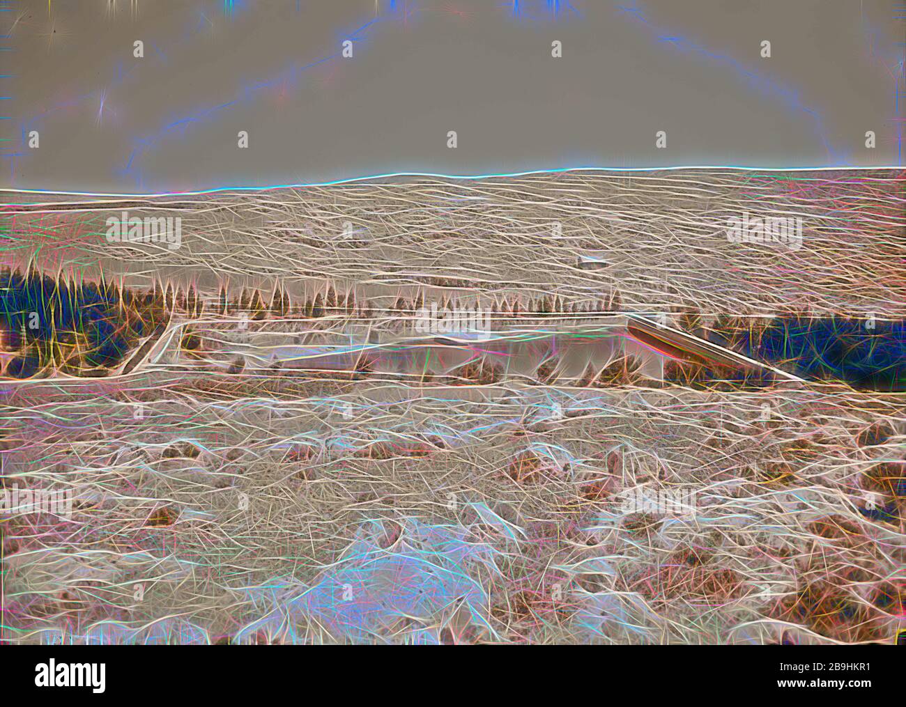 Solomon's Pools & ancient aqueducts The second or middle pool from the ...
