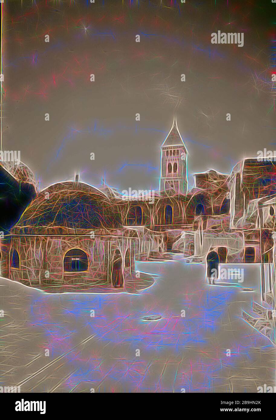 Ethiopian Abyssinian churches in Jerusalem Abyssinian chapel above ...