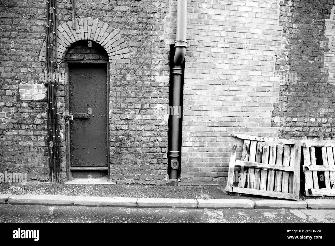 Old warehouse near the docks in Liverpool, England, UK Stock Photo - Alamy