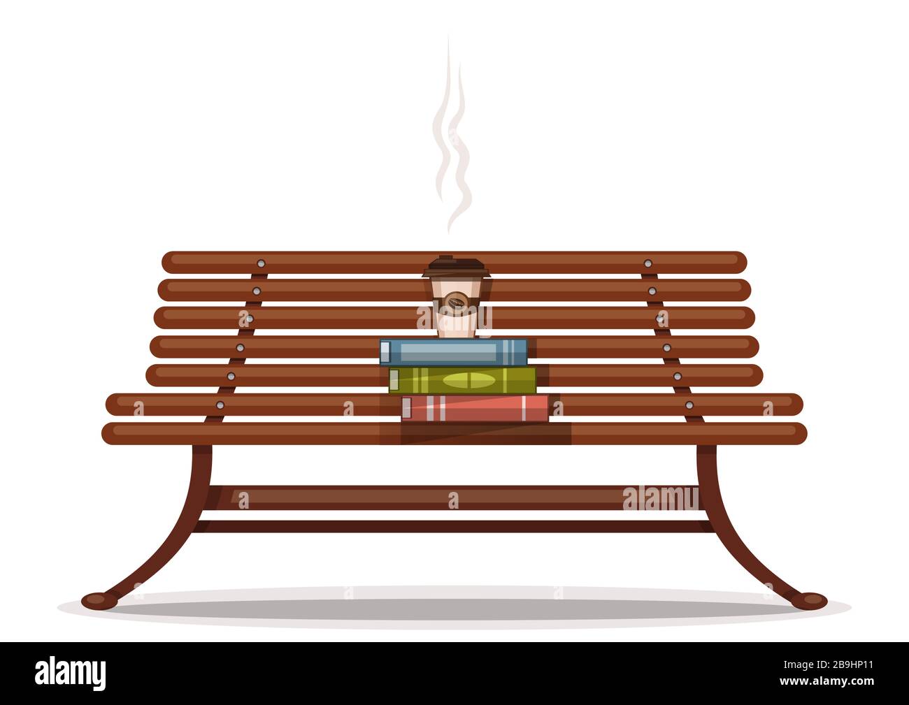 Plastic bench garden Stock Vector Images - Alamy