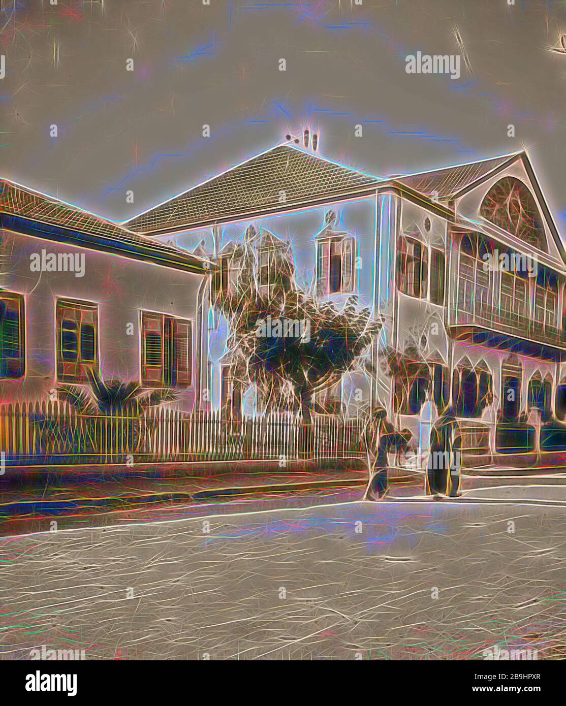 Administration building, Richon American Colony, Jerusalem. 1898 ...