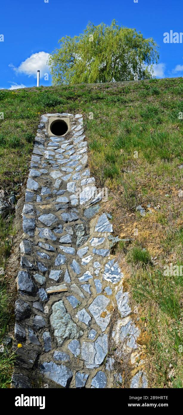 Drainage ditch slope hi-res stock photography and images - Alamy