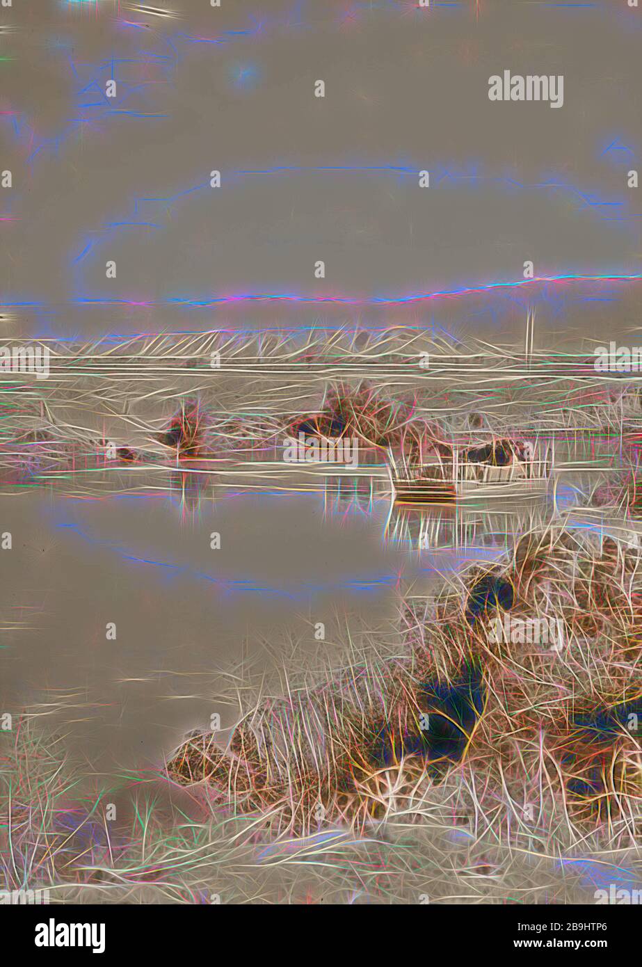 Road to Jericho, Jordan, etc. Ferry over the Jordan. 1900 Stock Photo ...