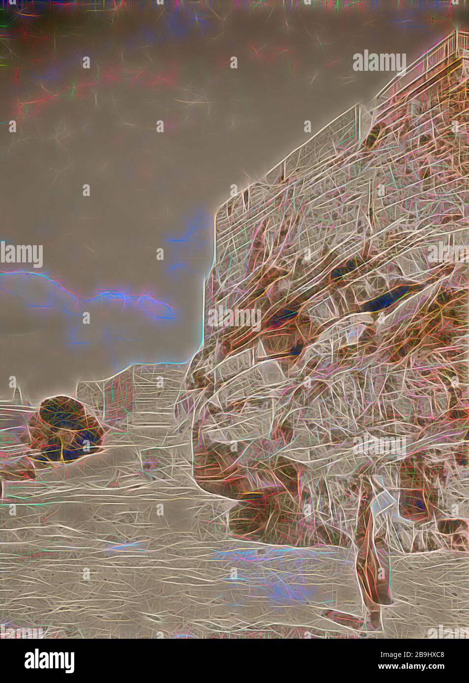 Damascus Gate and Environs Rock of Bezetha. 1900, Jerusalem, Israel ...