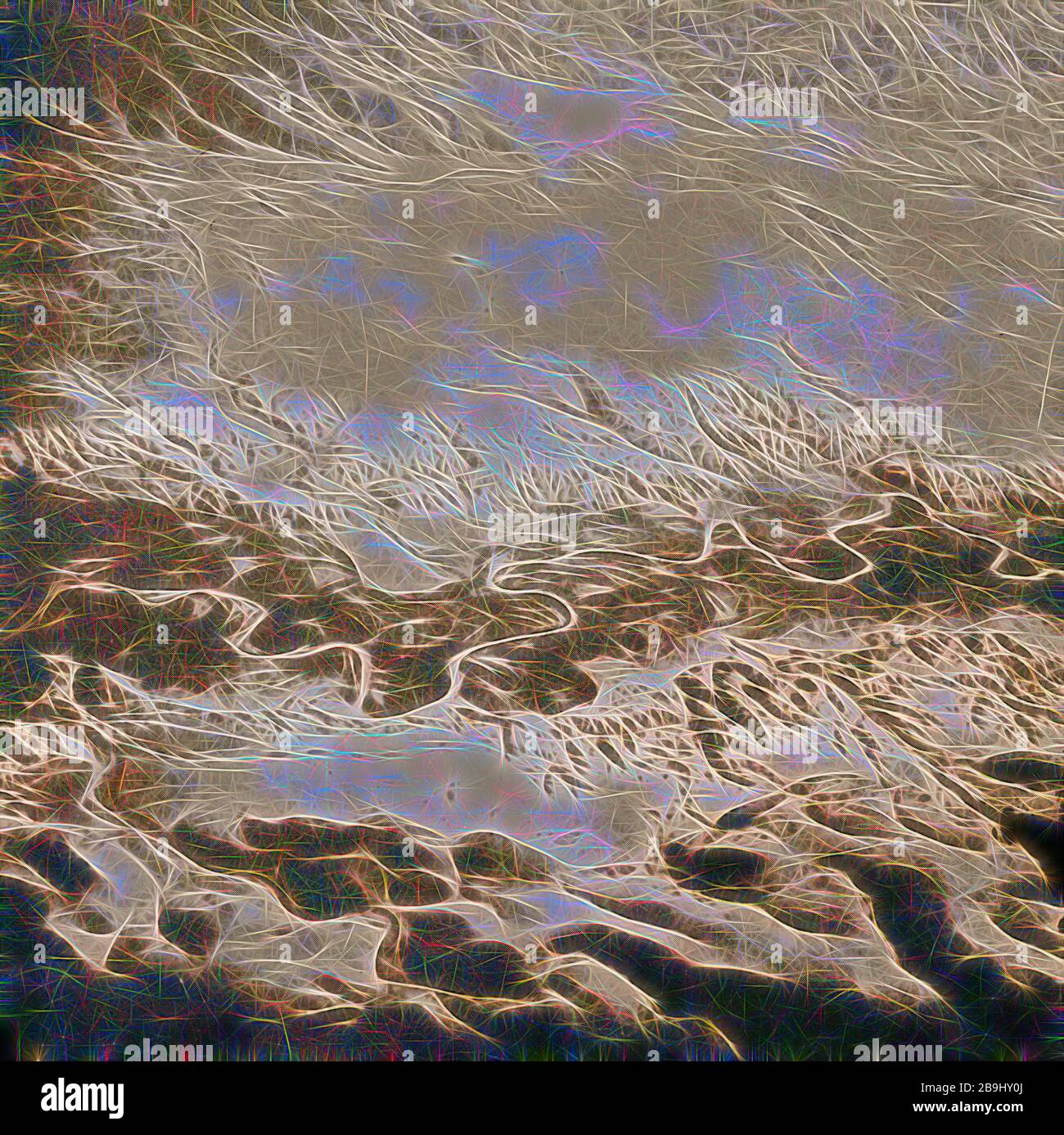 Series of first aerial photographs of Palestine and Syria. Course of ...