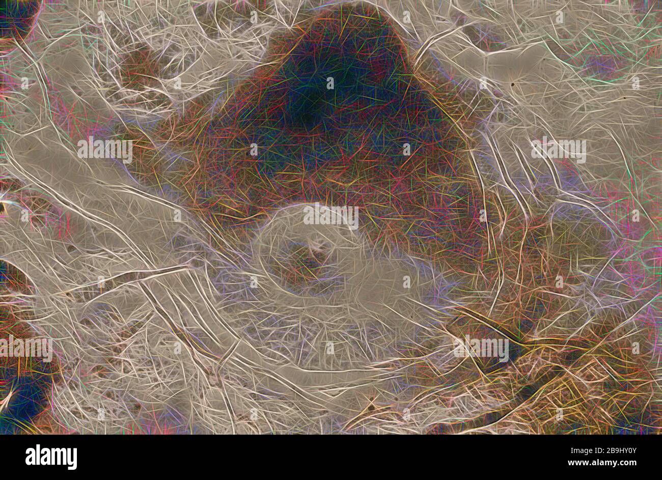 Series of first aerial photographs of Palestine and Syria. Volcano and ...