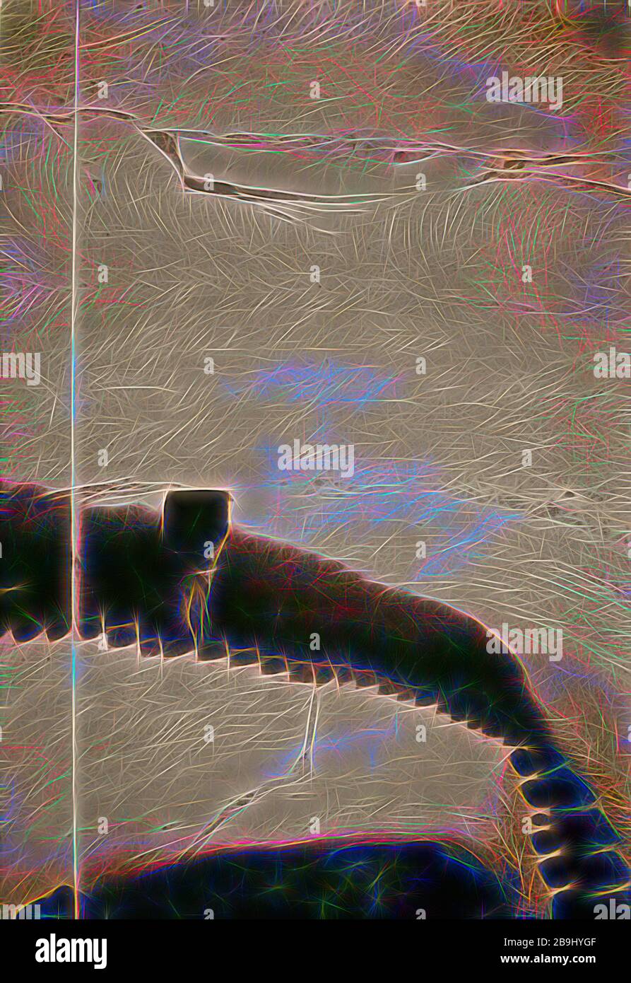 Southern Palestine. Staircase in cave at Beit Jibrin. 1900, Israel, Bet ...