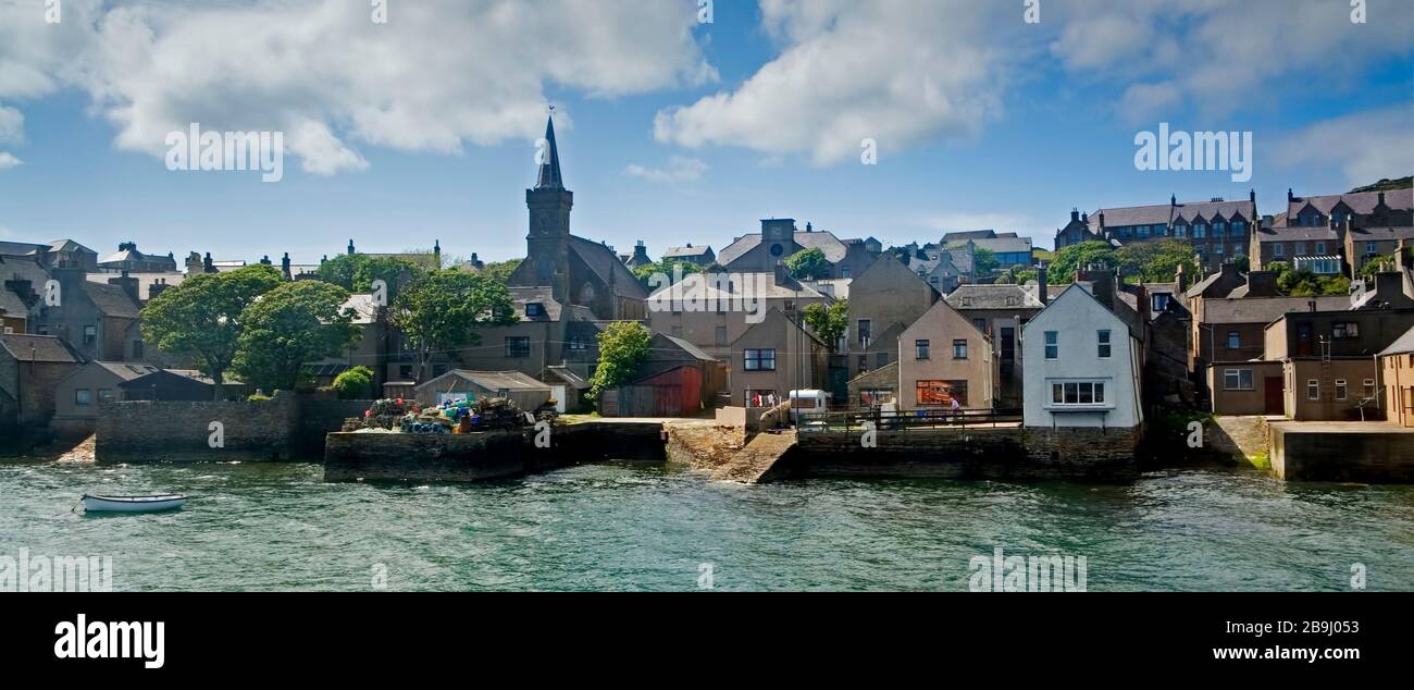 The Old harbor of Stromness, Orkney Islands, Scotland Stock Photo - Alamy
