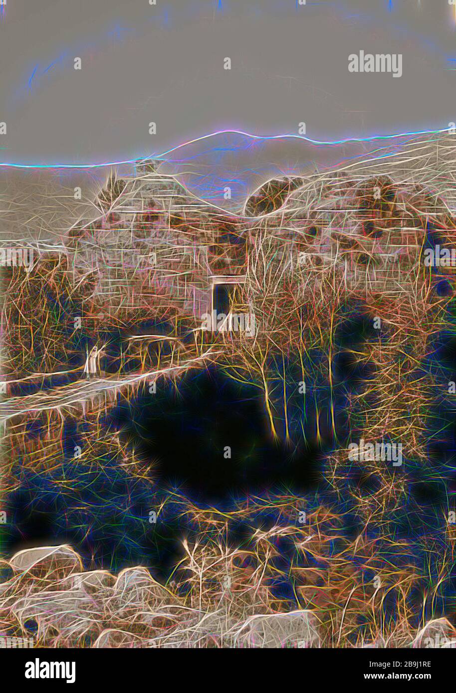 Roman bridge and city gate, Banias. 1898, Syria, Damascus Province ...