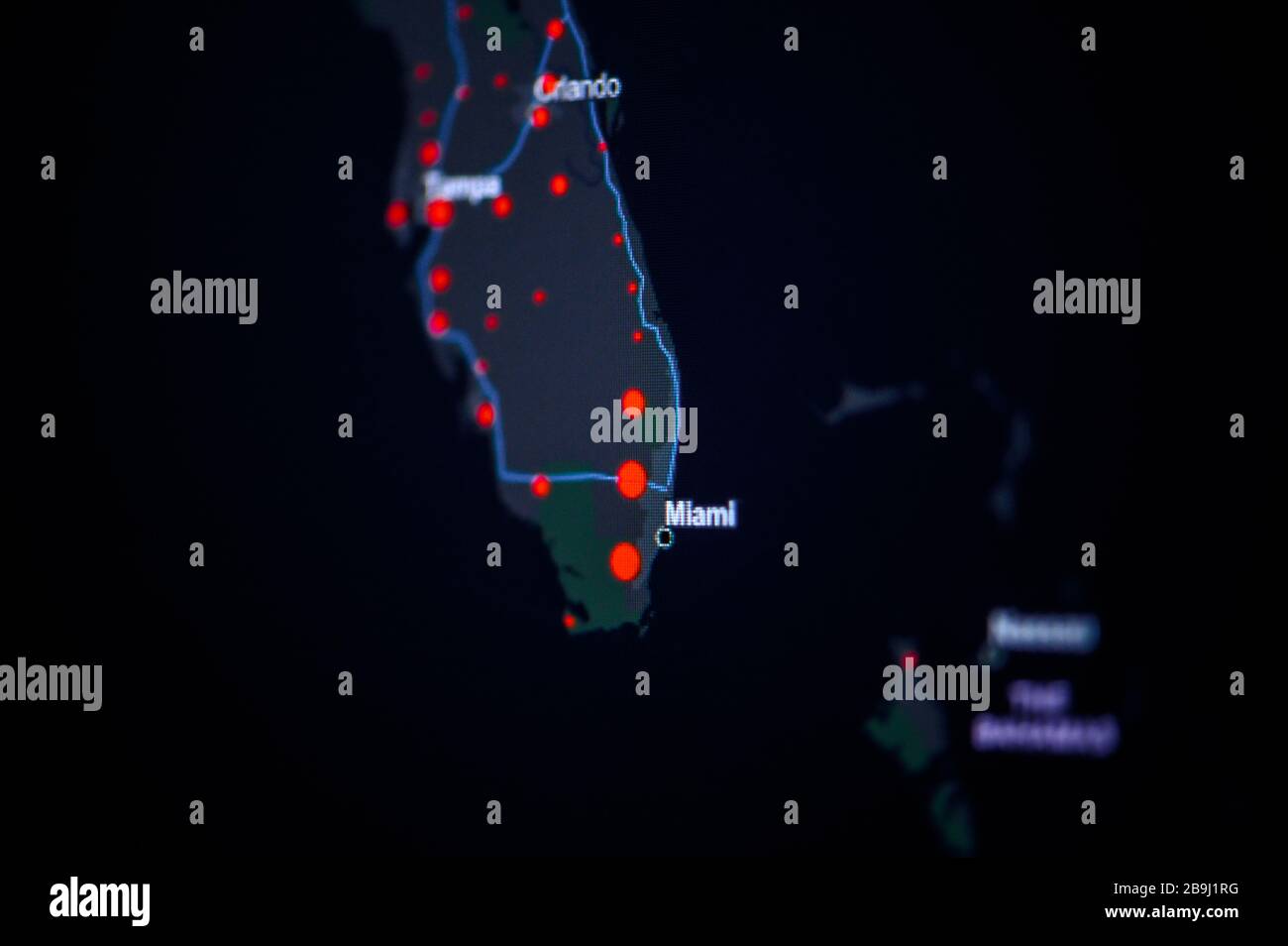 United States, florida, Tampa . Coronavirus COVID-19 global cases Map ...