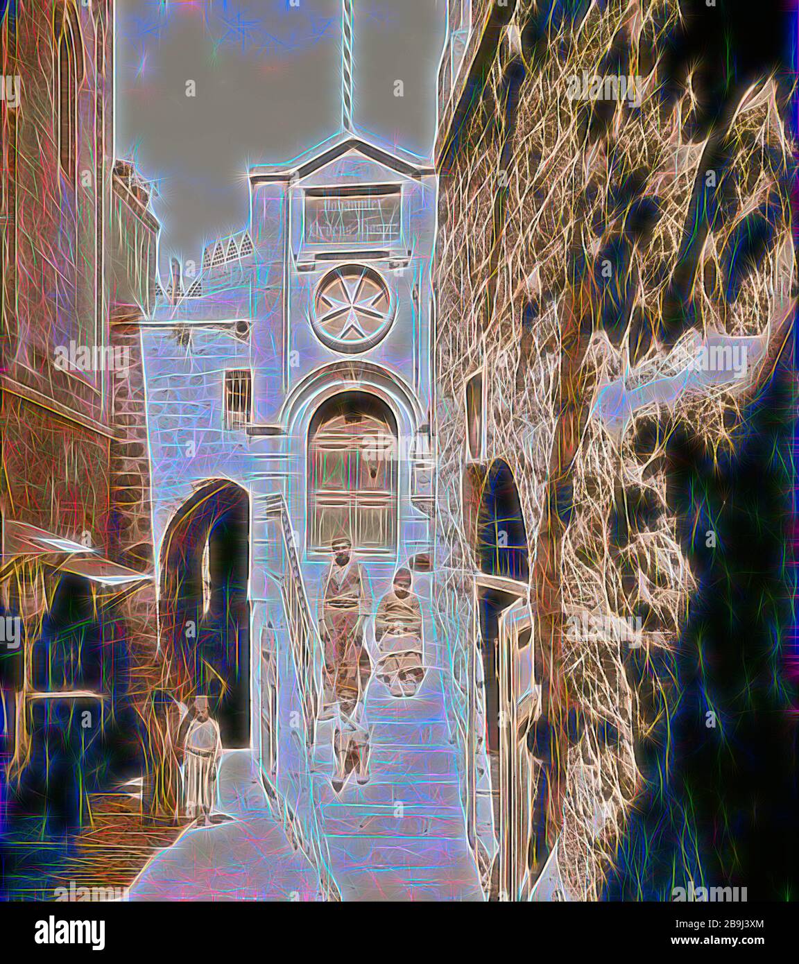 Jerusalem El-Kouds Eight Station American Colony, Jerusalem. 1898 ...