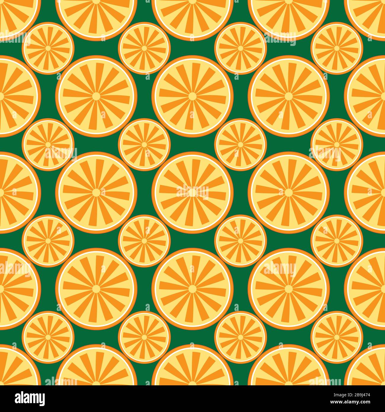 Orange fruit pattern yellow and green Stock Vector Image & Art - Alamy