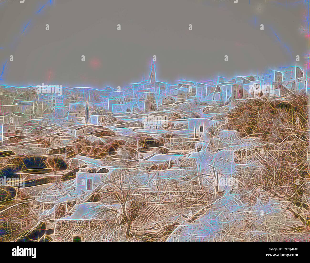 Bethlehem (Beit-Lahm) and surroundings. General view of Bethlehem 1898 ...