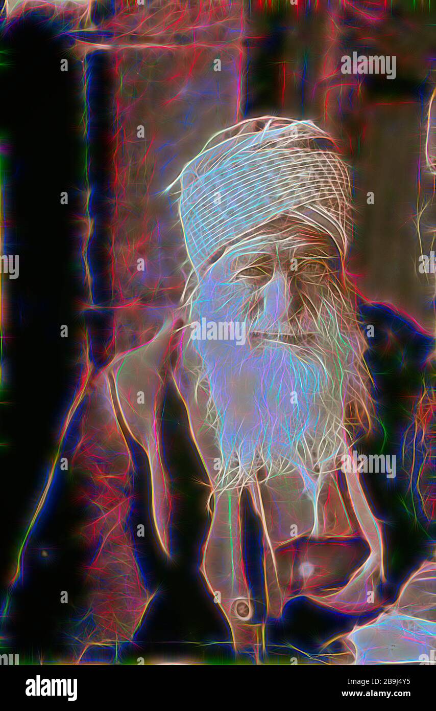 Arab Jew from Yemen. 1898 Stock Photo - Alamy