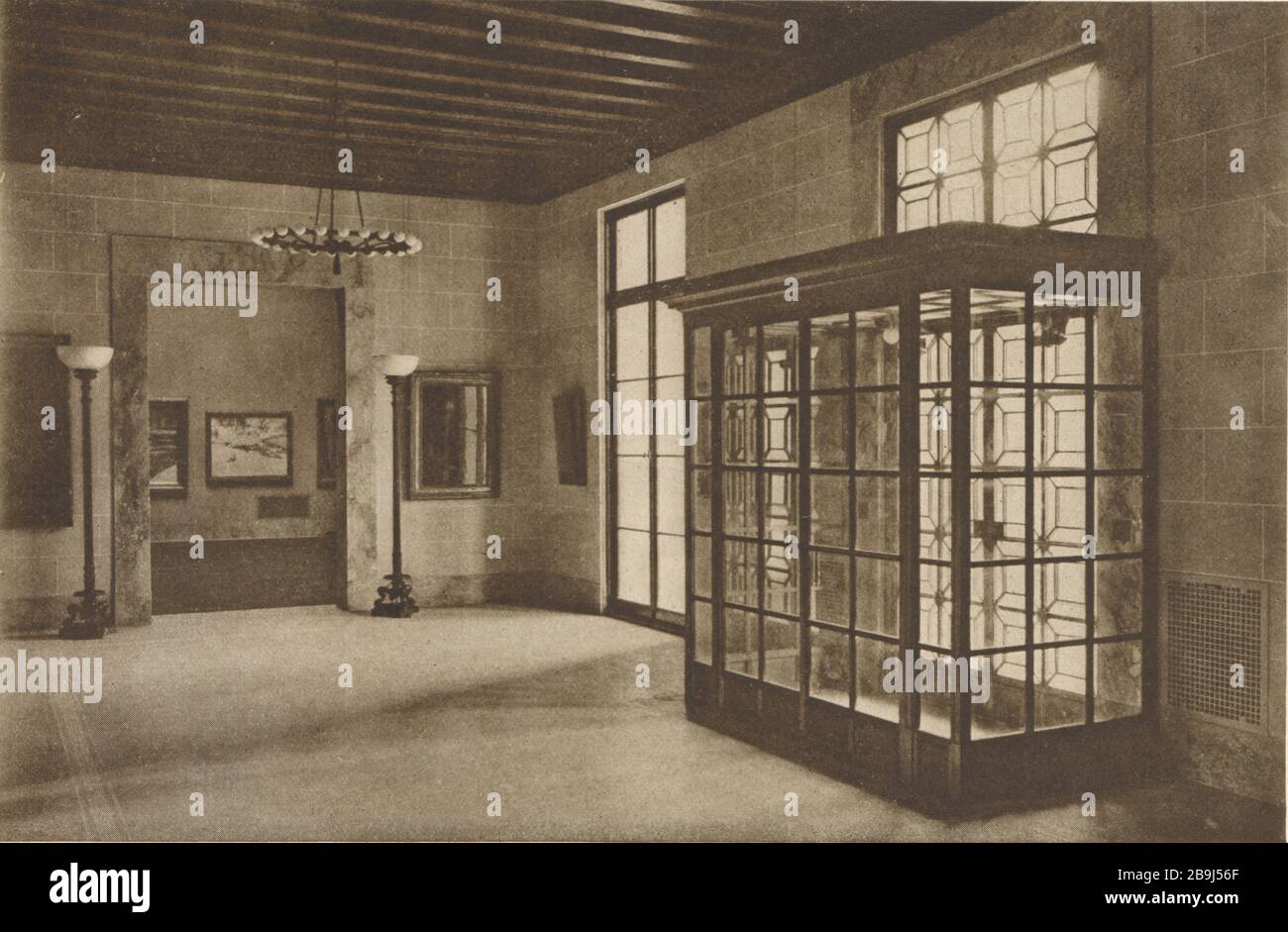 Butler Art Institute, Youngstown, Ohio. Sculpture gallery. McKim, Mead ...