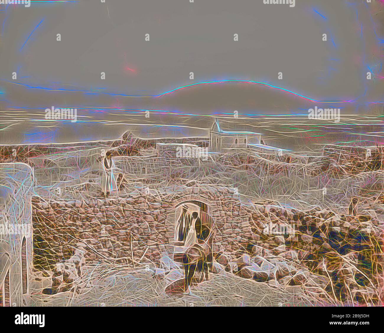 Northern views. Nain. 1898, Israel, Nein Stock Photo - Alamy