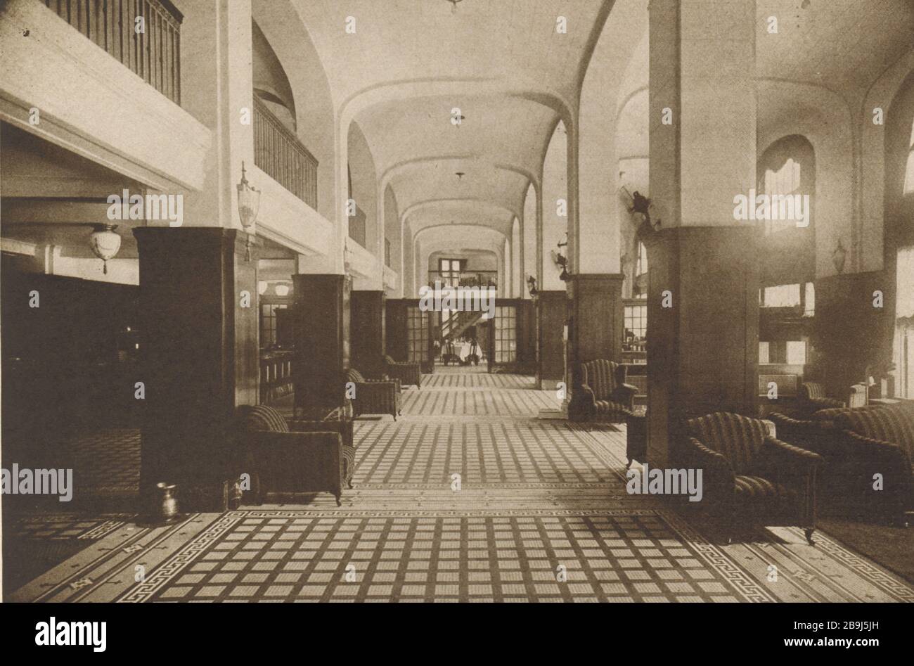 The O. Henry Hotel, Greensboro, North Carolina. Lobby. W. L. Stoddart ...