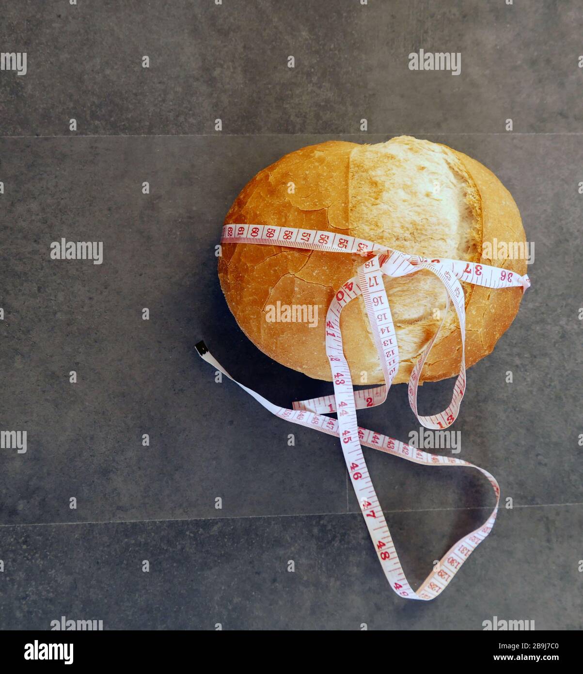 Obesity and whole wheat bread hi-res stock photography and images - Alamy