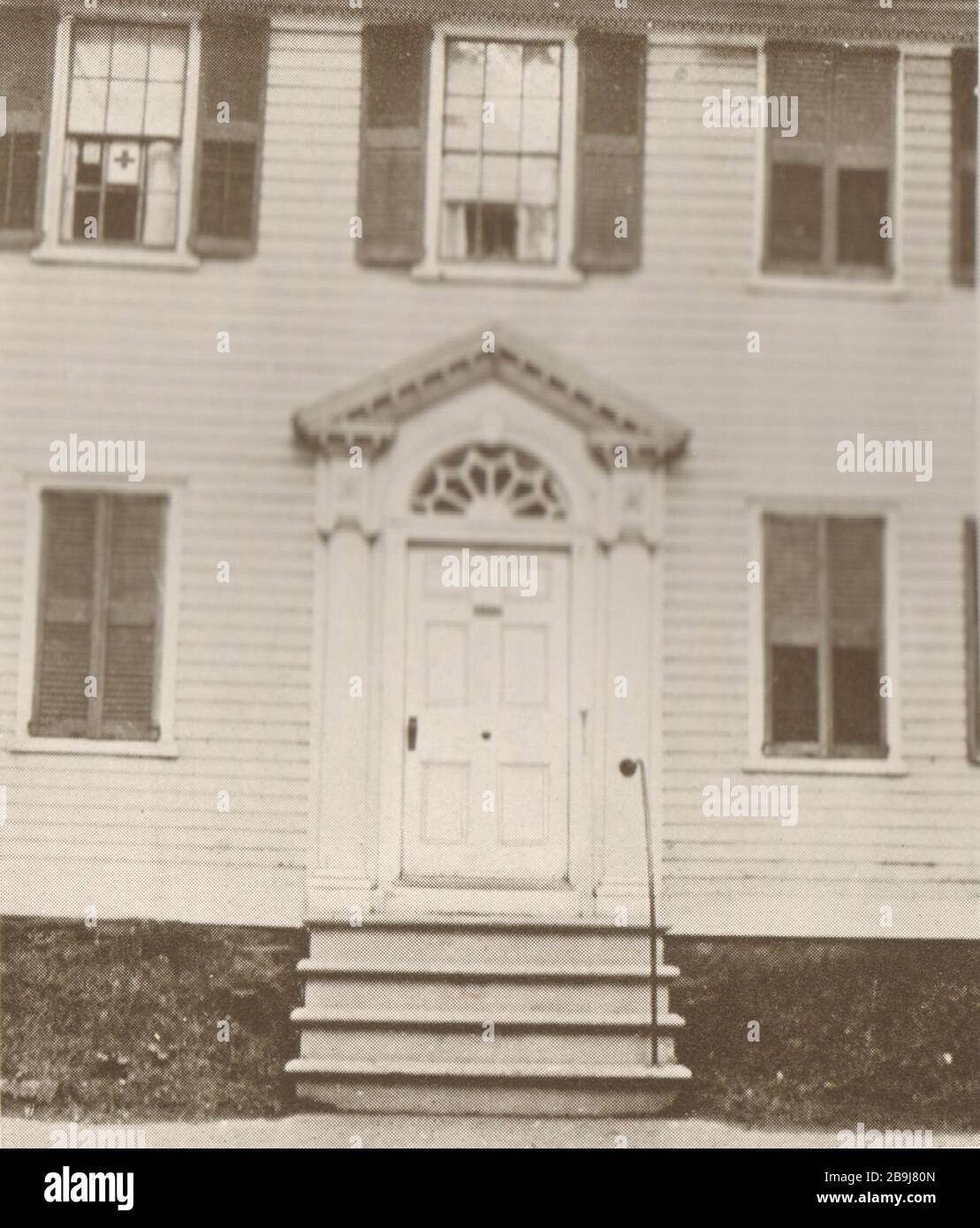Old colonial doorways. Warren, Rhode Island. From the collection of ...