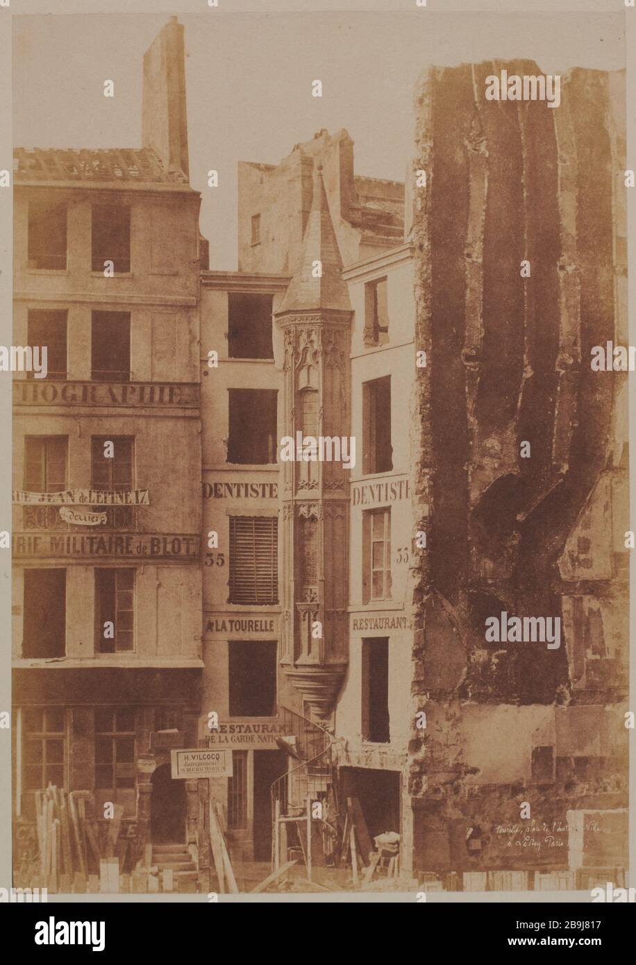 Hôtel de ville de paris 1882 hi-res stock photography and images - Alamy