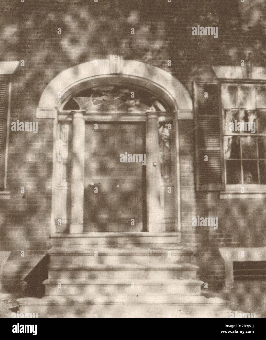 Old colonial doorways. Fredericksburg, Virginia. From the collection of ...