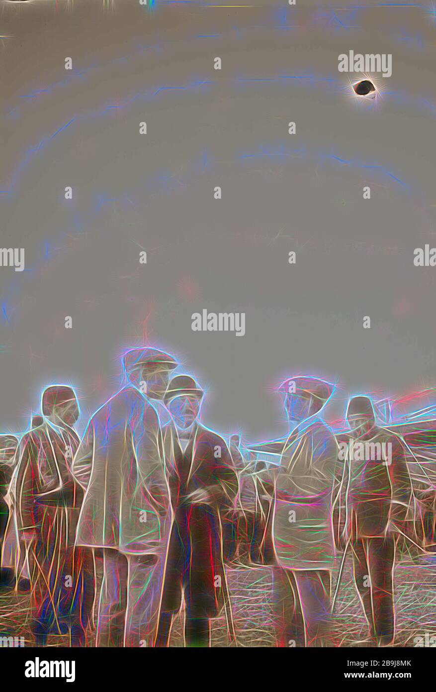 Arrival of French pilot Marc Bonnier and mechanic Joseph Barnier in a ...