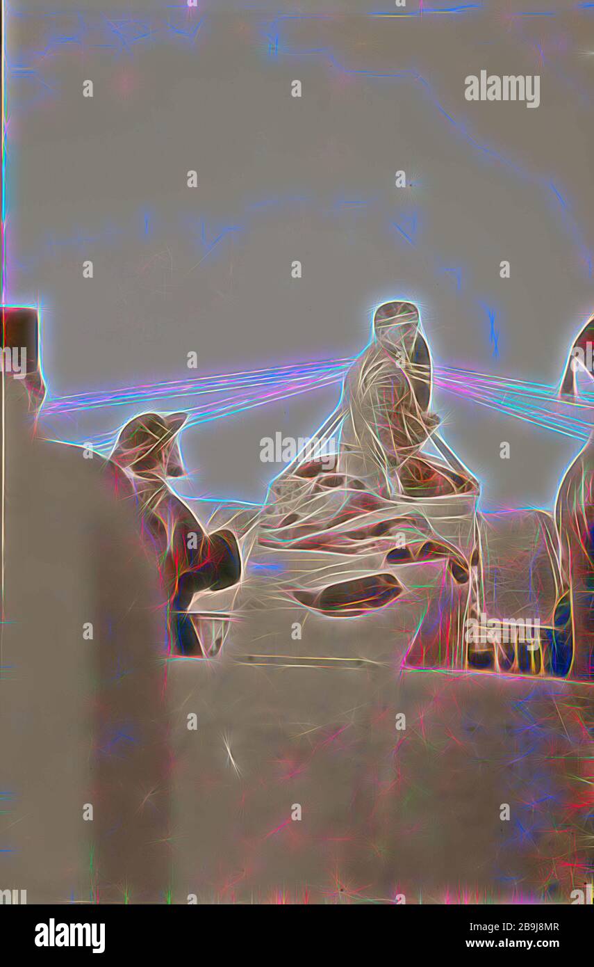 Arrival of French pilot Marc Bonnier and mechanic Joseph Barnier in a ...