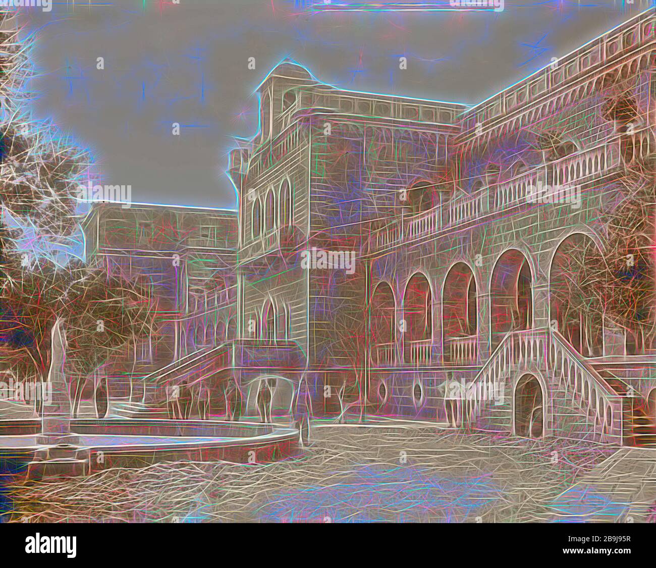 Austrian Military Hospital, Ratisbonne Monastery, Jerusalem. 1916 ...