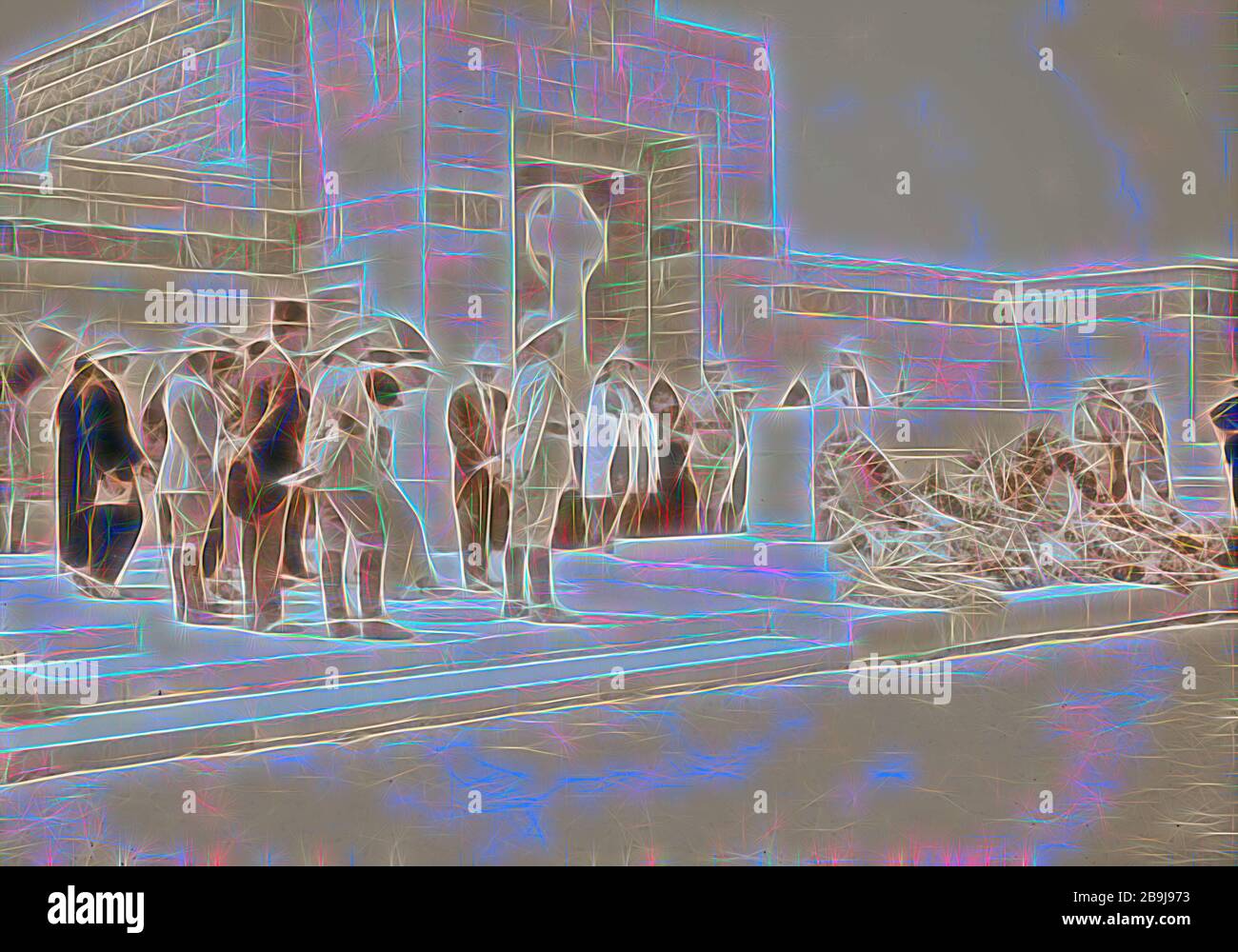 War cemetery consecration, Gaza-Belah, April 25, 1925, Gaza Strip ...