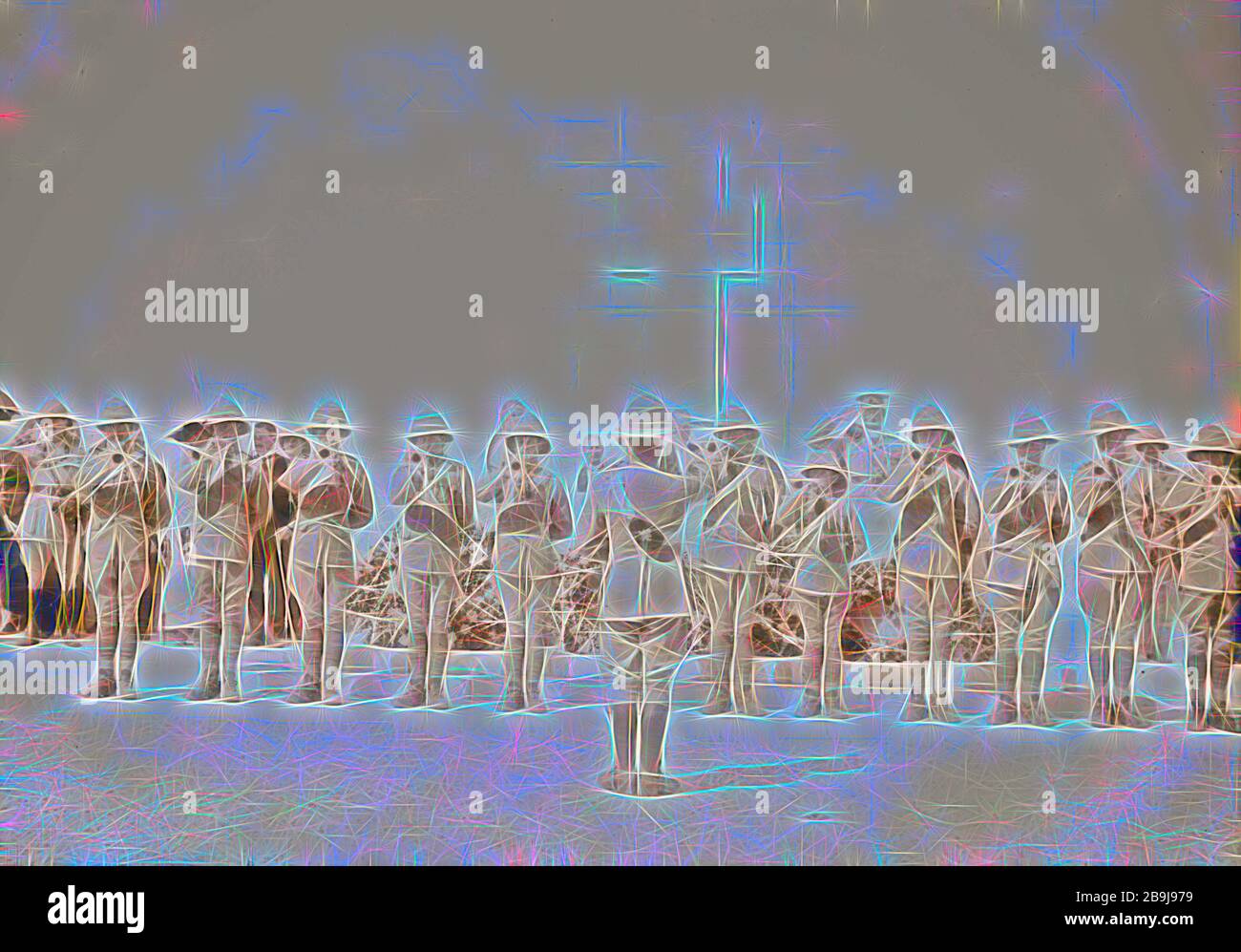 War cemetery consecration, Gaza-Belah, April 28, 1925, Gaza Strip ...