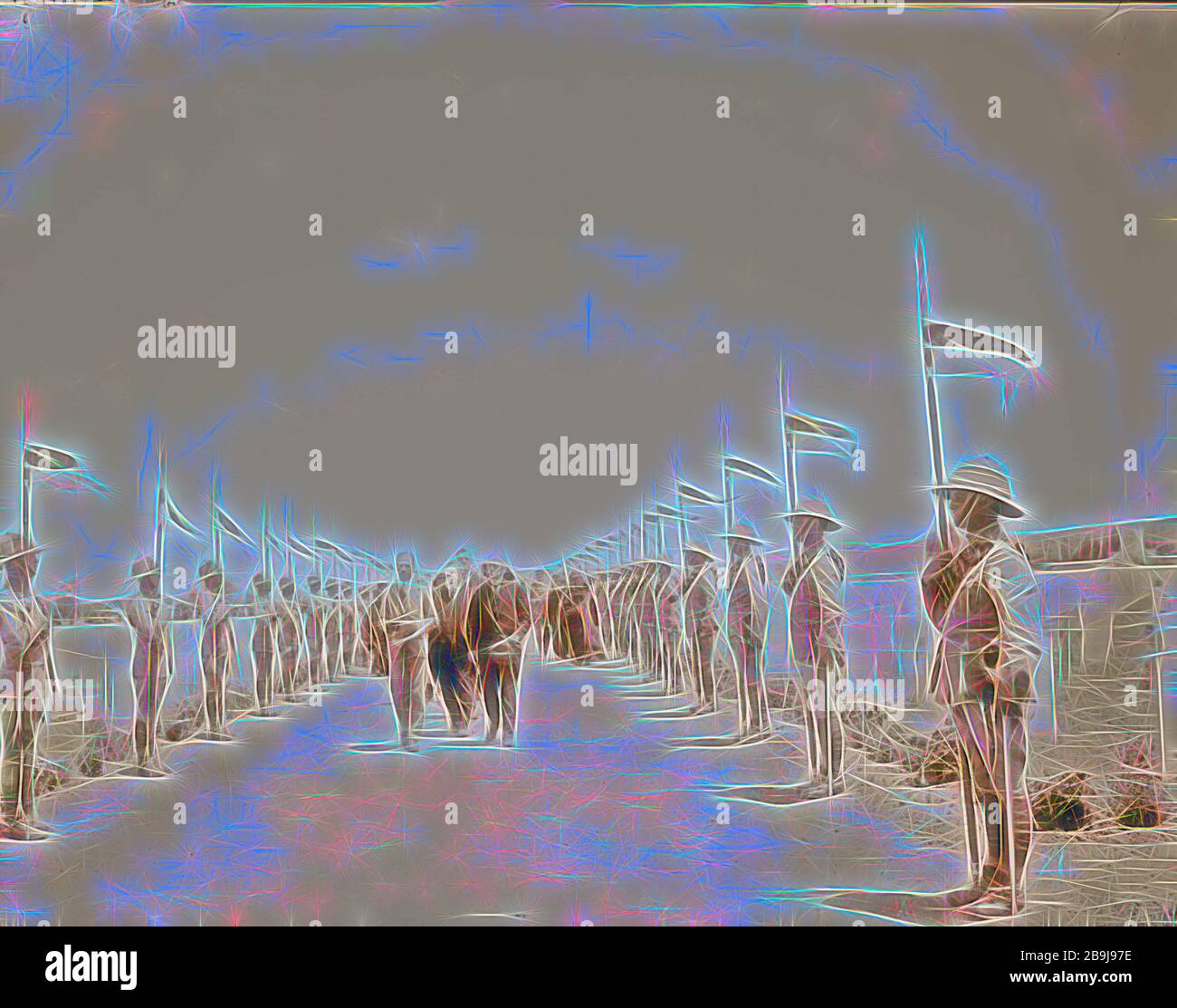 War cemetery consecration, Gaza-Belah, April 28, 1925, Gaza Strip ...