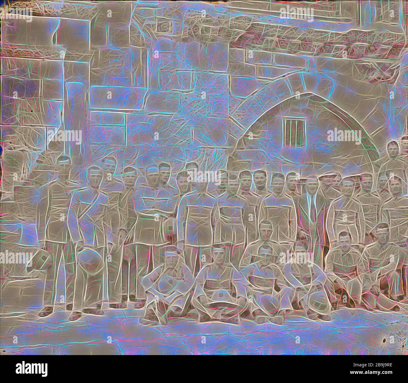 Unknown British military group during mandate of Palestine in court of ...
