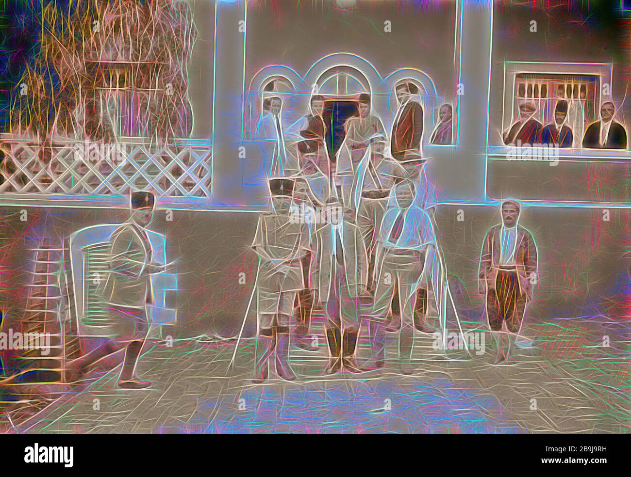 Gov. Keith-Roach w/V.I.P.'s. 1919, Middle East, Israel and/or Palestine ...