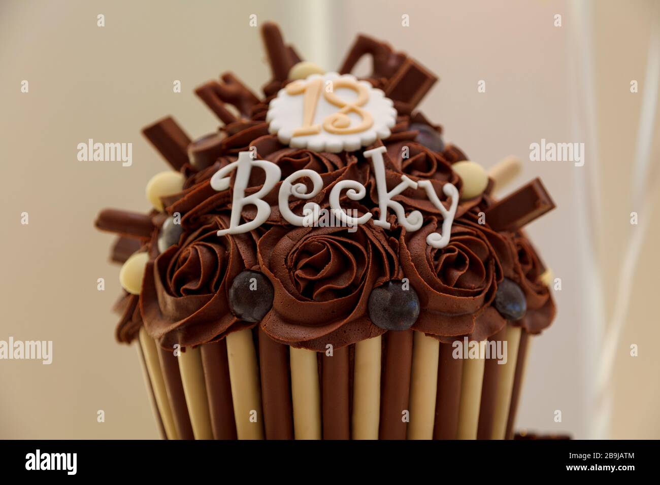 18th Birthday Cake Chocolate