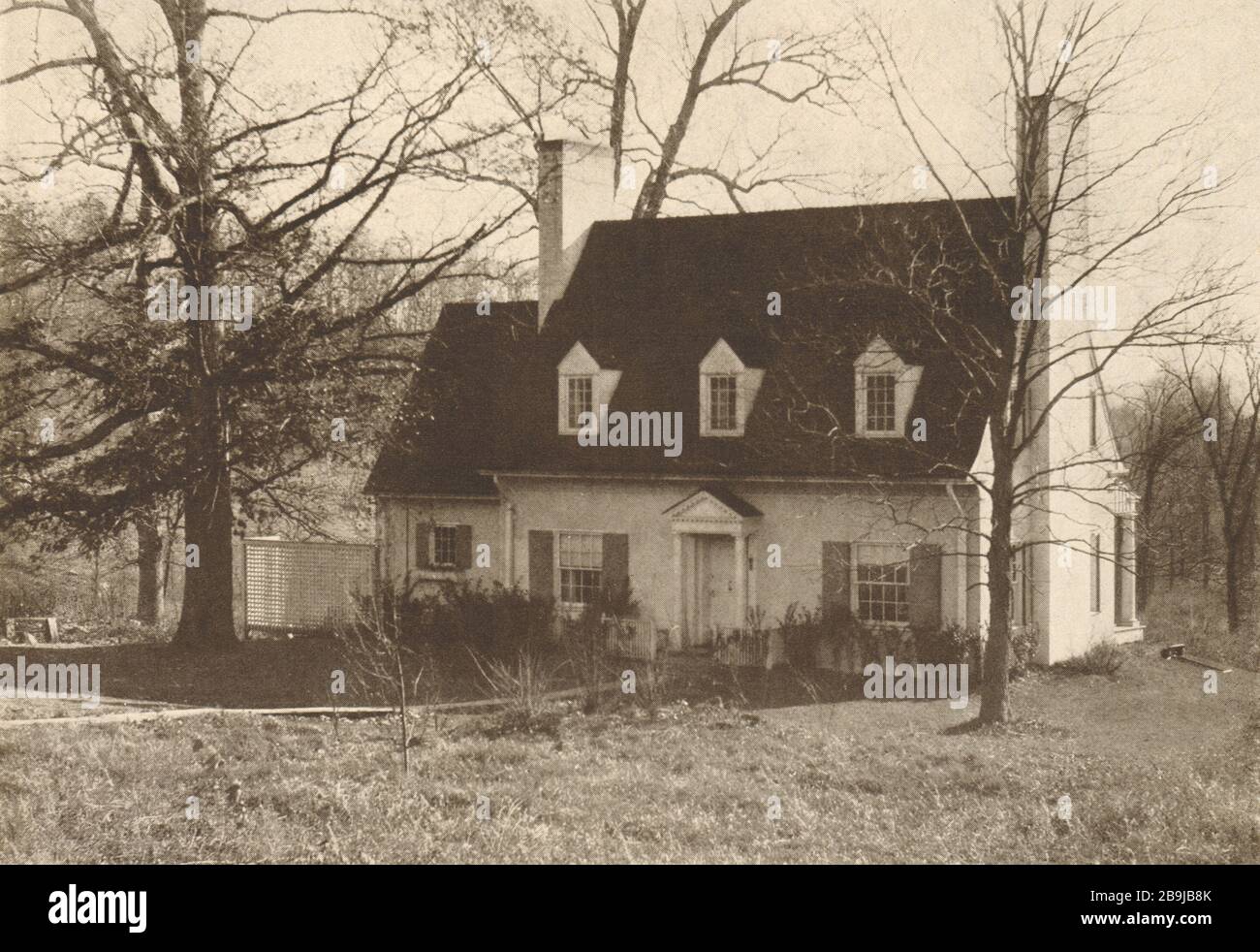 Thomas W. Whitall, Katonah, New York. Front of house. Polhemus ...