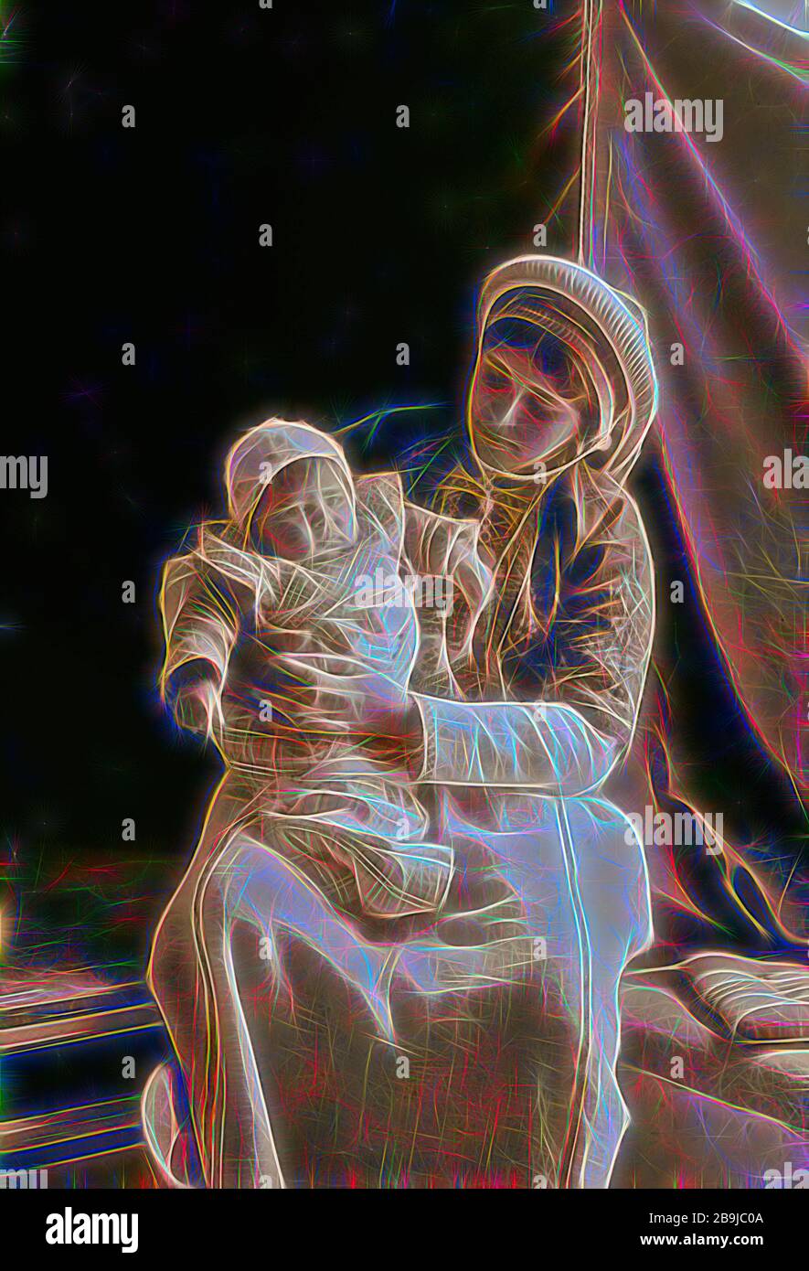 Ramallah woman. 1898, West Bank, Rām Allāh Stock Photo - Alamy