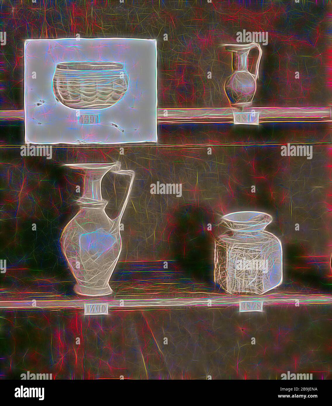Antique glass 1898, Middle East Stock Photo - Alamy