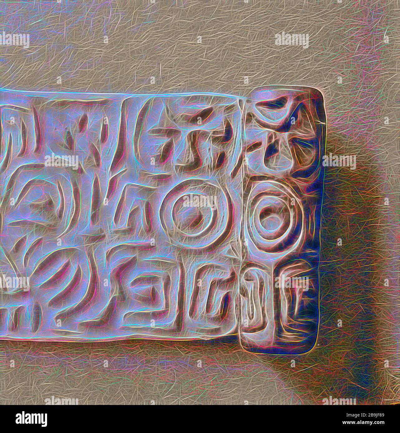 Stone objects 1898, Middle East Stock Photo - Alamy