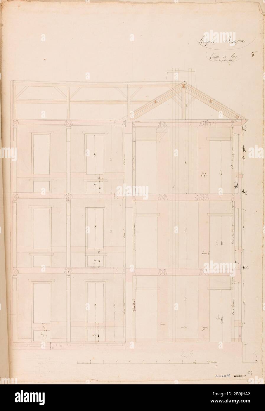 Beaujon Hospital: ripping the great room Charles Rohault de Fleury ...