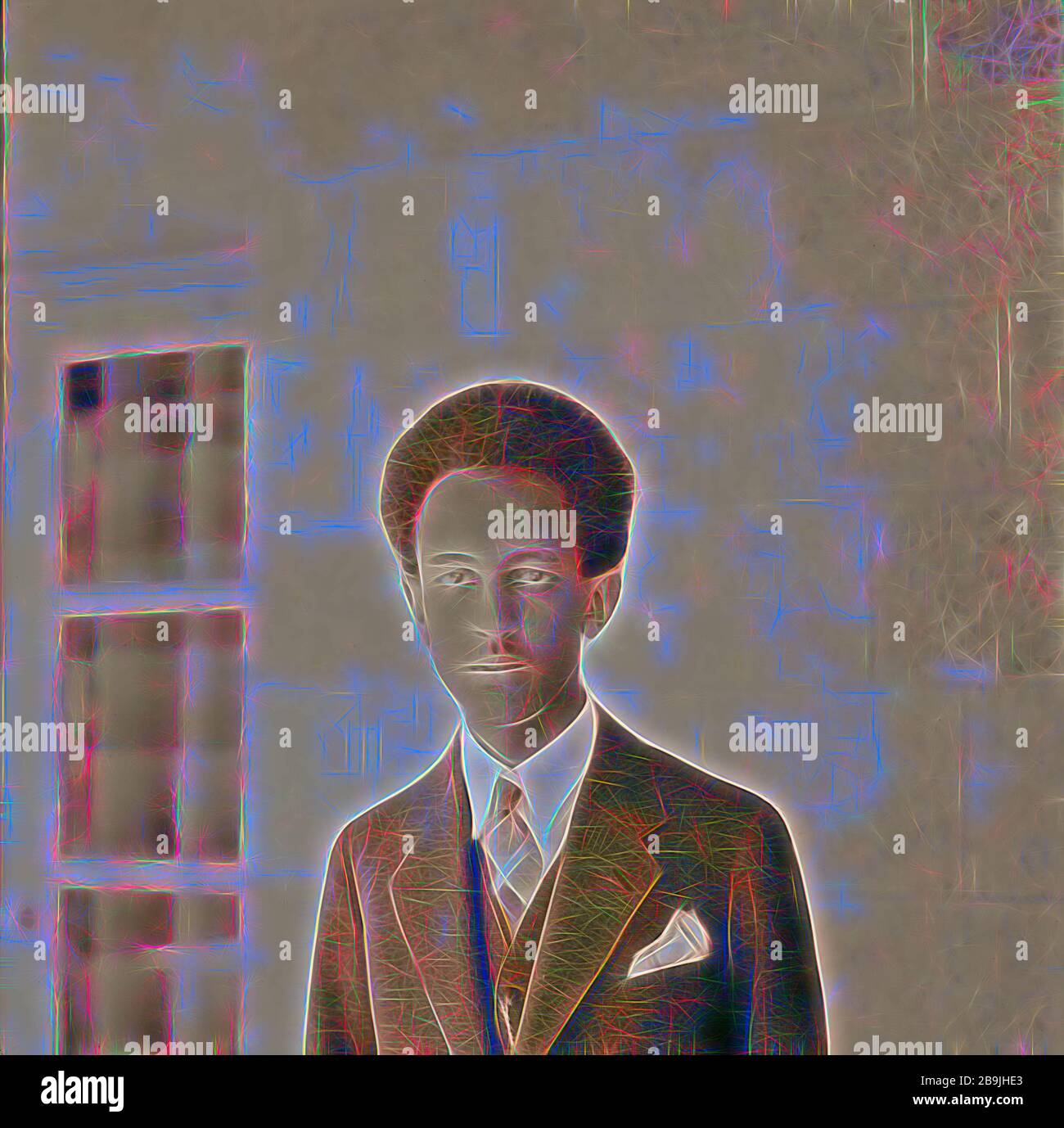 Crown Prince Asfa Wossen, son of Emperor Haile Selassie of Ethiopia, in ...