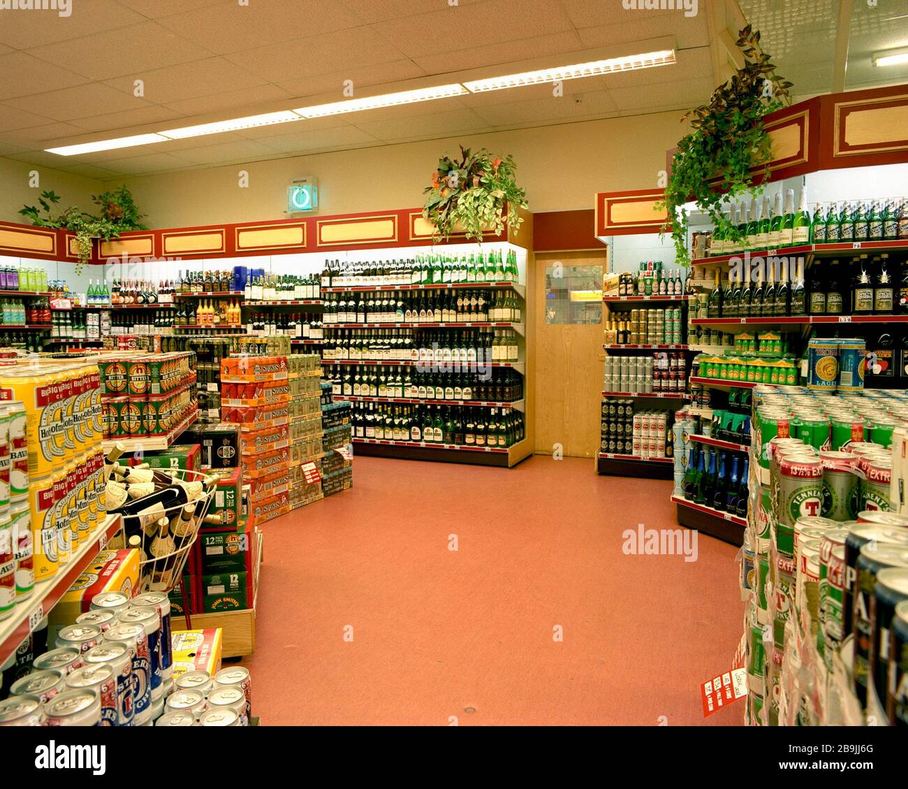 Kwik Save supermarkets in 1991, in north west England, UK Stock Photo ...