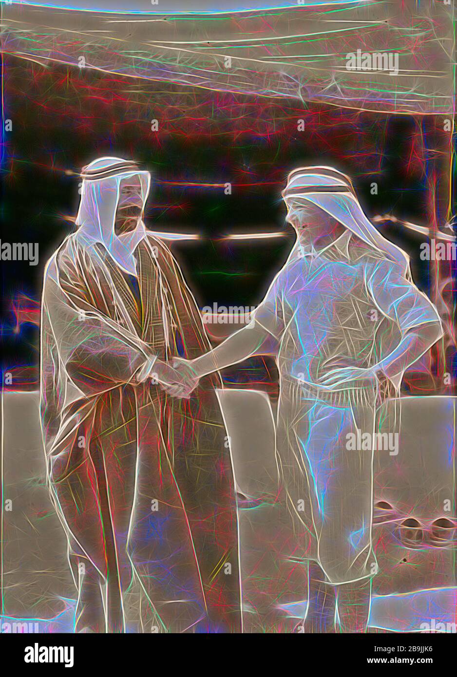 Sheikh Sultan el-Atrash, leader of Druse revolt in October, 1925 ...