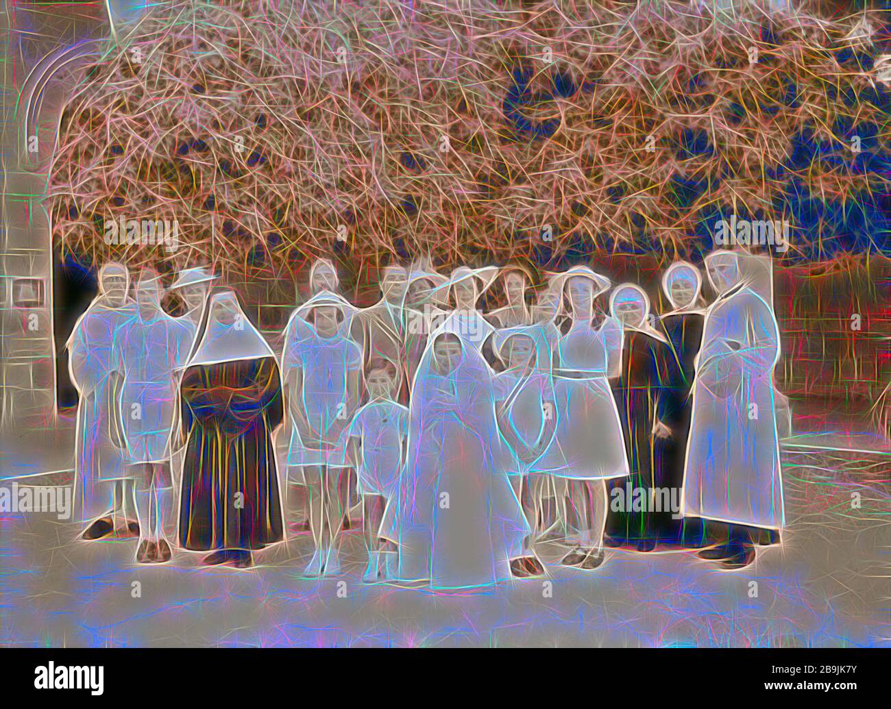 Groups & individual friends of Matson family in Jerusalem 1898, Israel ...