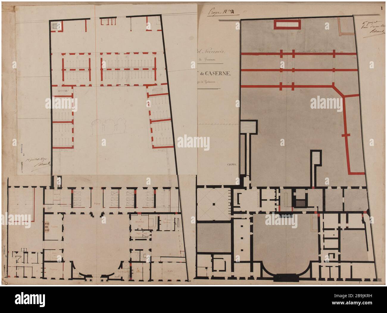 Ground plan first floor Cut Out Stock Images & Pictures - Alamy