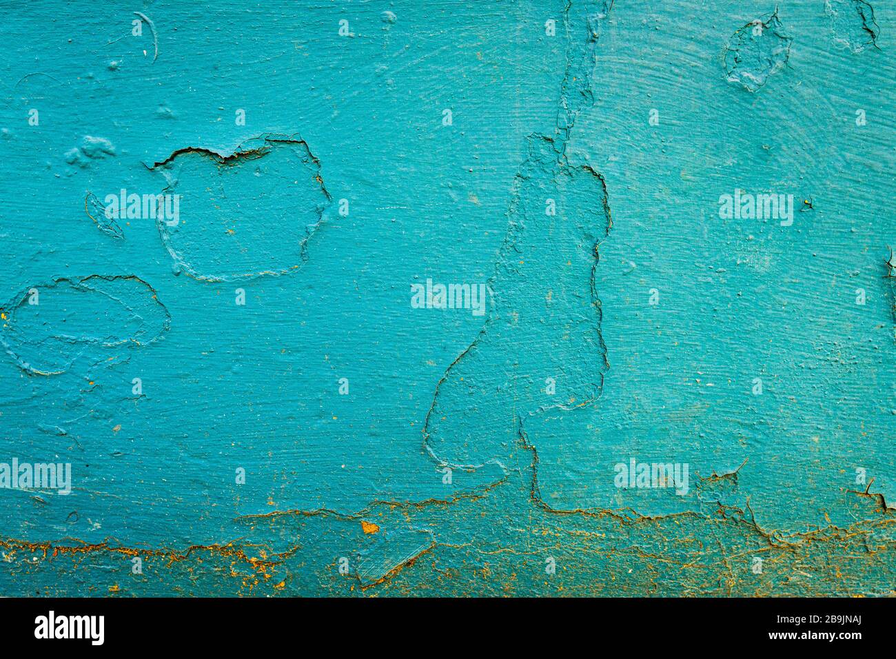 Waterblue wall with rough surface Stock Photo - Alamy