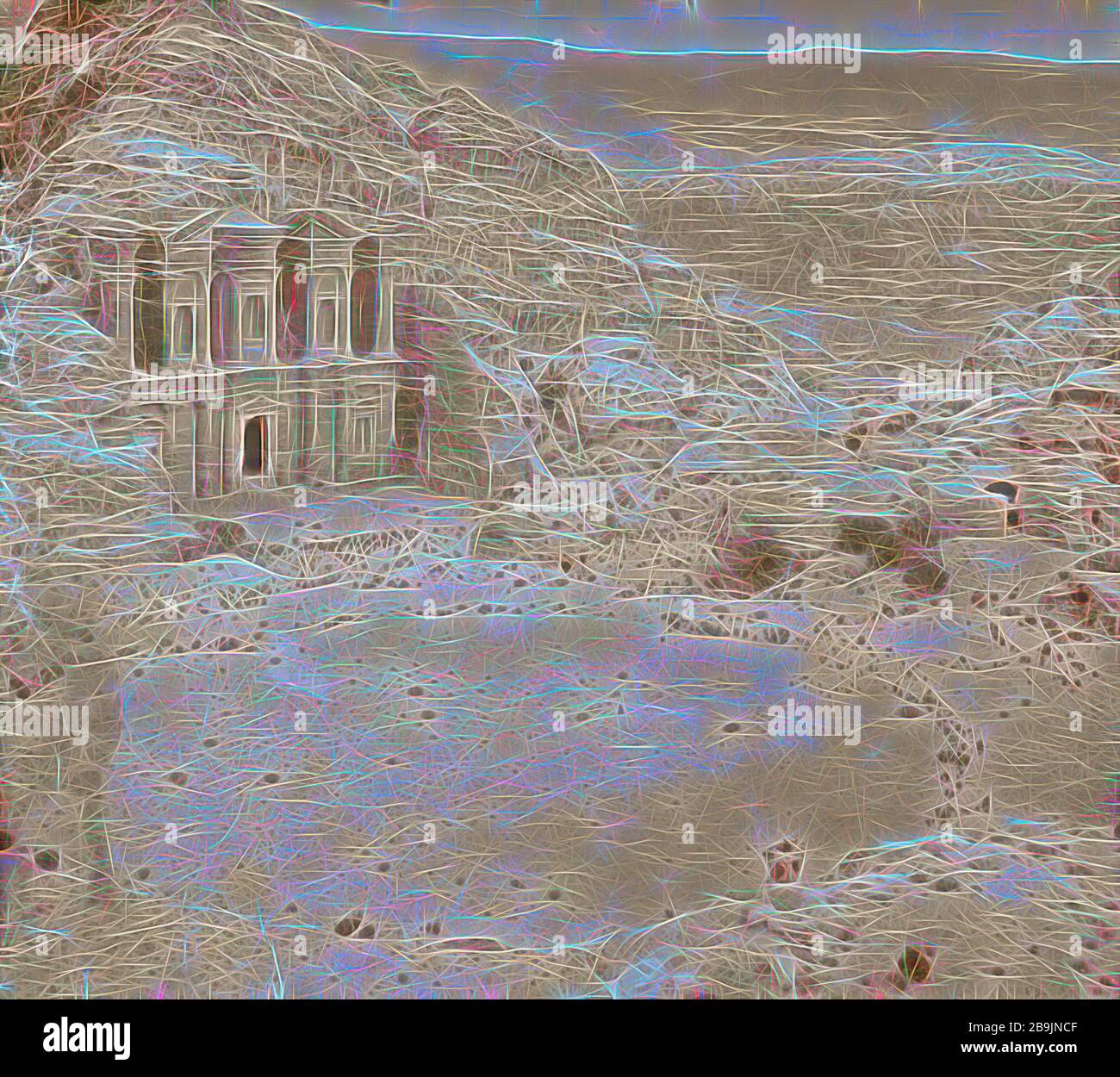 Petra, Ed-Der. 1898, Jordan, Petra (Extinct city Stock Photo - Alamy